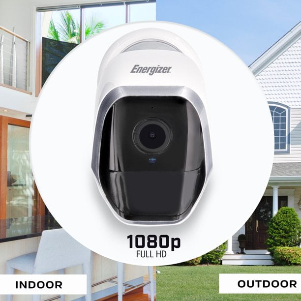2pk Energizer Connect Wireless Rechargeable Battery-Powered Smart WiFi ...