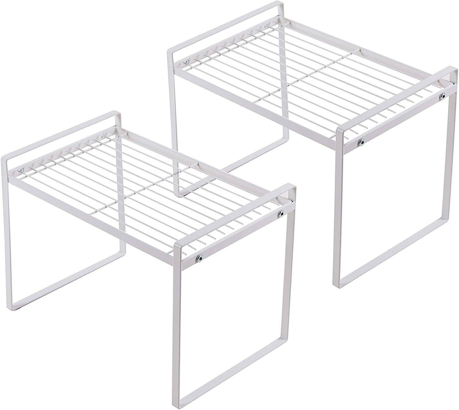 2pk Kitchen Cabinet Shelf Counter Organizer Rack Pantry Storage ...