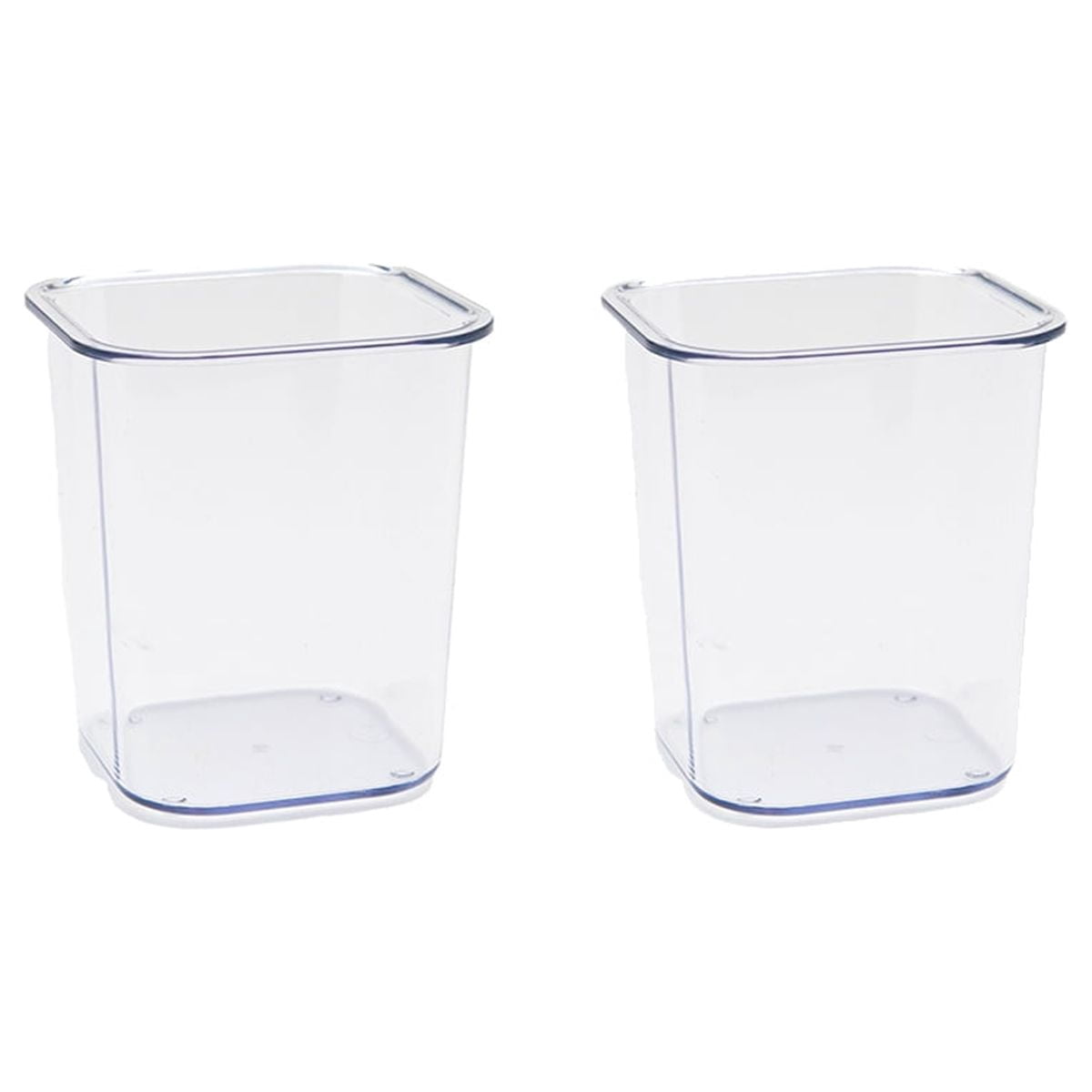 2pk Officemate Replacement Clear Plastic Organizer Containers for ...