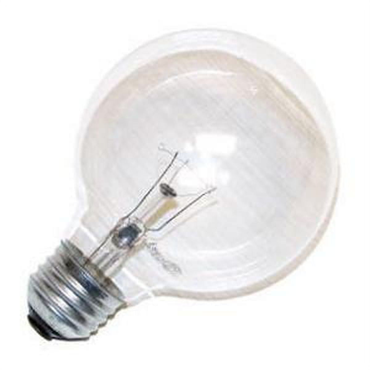 Philips 60W G25 Clear Halogen Light Bulb, Decorative Vanity Globe, 2pk ...