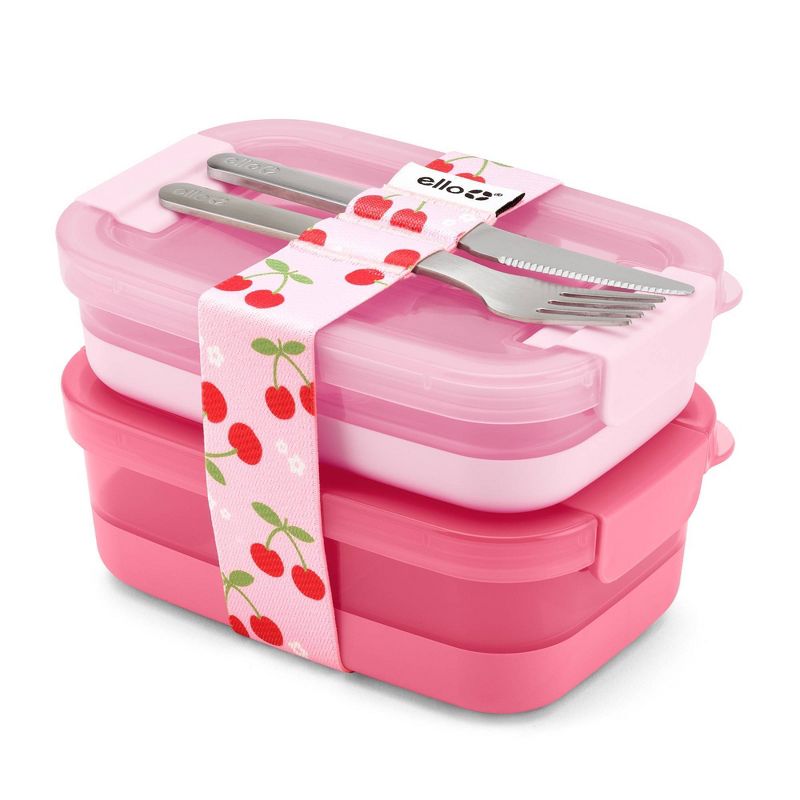 2pk Plastic Lunch Stack Food Storage Container - Walmart.com