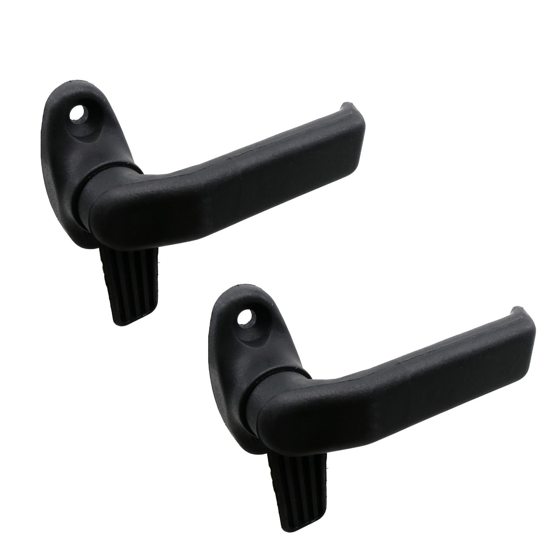 2pk Right Hand Window Handle Lever Catch Black Polypropylene Locker ...