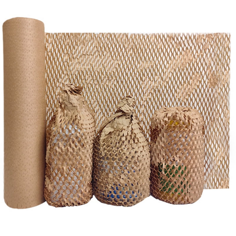 2rolls Honeycomb Packaging Paper Honeycomb Cushioning Wrap Roll for ...