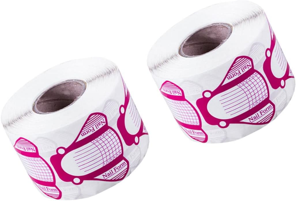 2rolls Manicure Craft Forms Horseshoe Art Shaped Home Adhesive Guide ...