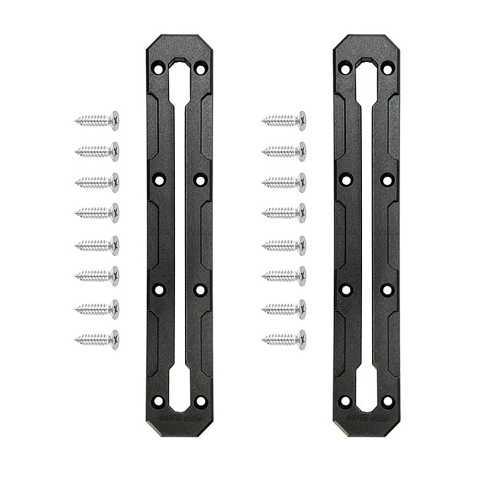 2set Kayak Slide Track Rails Bracket Fishing Rod Holder Mounting Base ...
