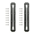 2set Kayak Slide Track Rails Bracket Fishing Rod Holder Mounting Base ...