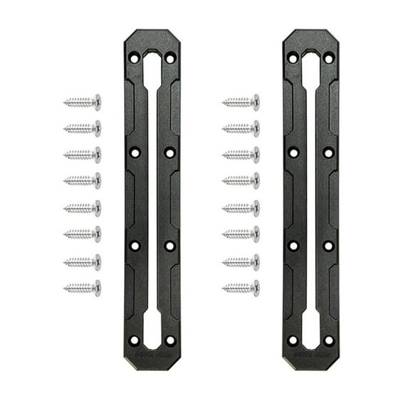 2set Kayak Slide Track Rails Bracket Fishing Rod Holder Mounting Base ...