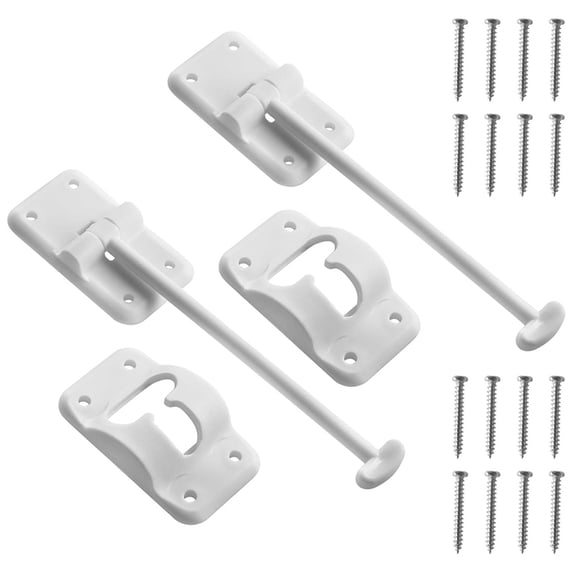 2set RV T-Style Door Holder Catch 6-Inch for Camping Trailer Cargo ...