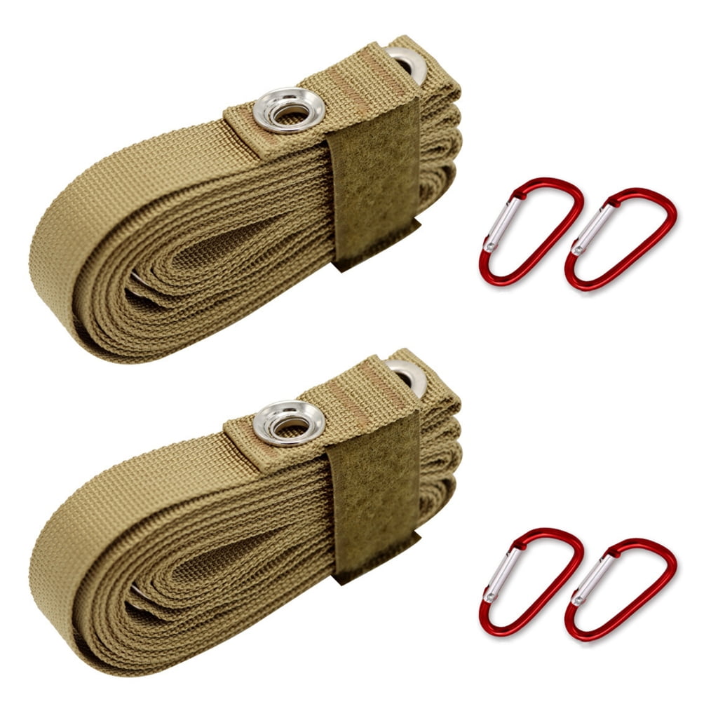 2set Tent Canopy Extension Belt Clothesline Nylon Rope Camping Tent ...