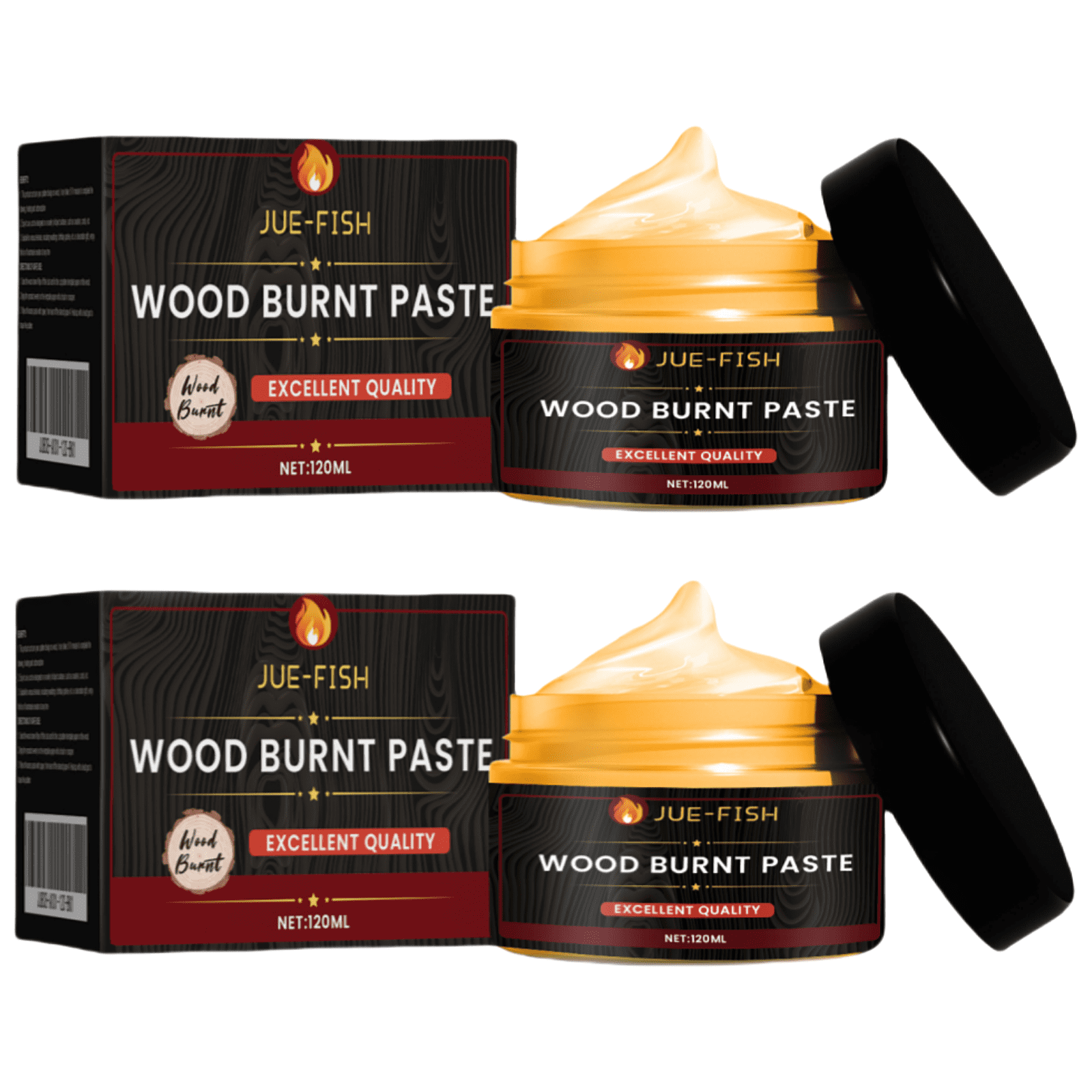 2set Torch Paste - The Original Wood Burning Paste | Made in USA | Heat ...