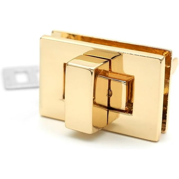 2sets 1-1/8" Rectangle Turn Lock Clasp Purse Closure Twist Lock ...