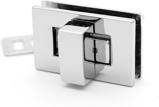 2sets 1-1/8" Rectangle Turn Lock Clasp Purse Closure Twist Lock ...