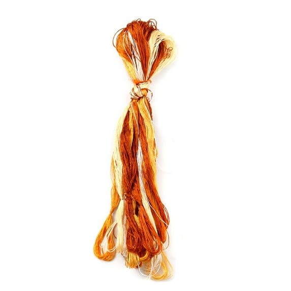2sets Real Silk Embroidery Threads Friendship Bracelets String 8 Colors ...