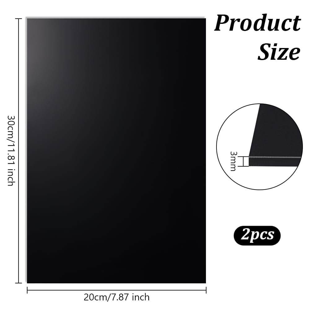 2sheets ABS Plastic Board Craft for Handmade Sand Table Material Model ...