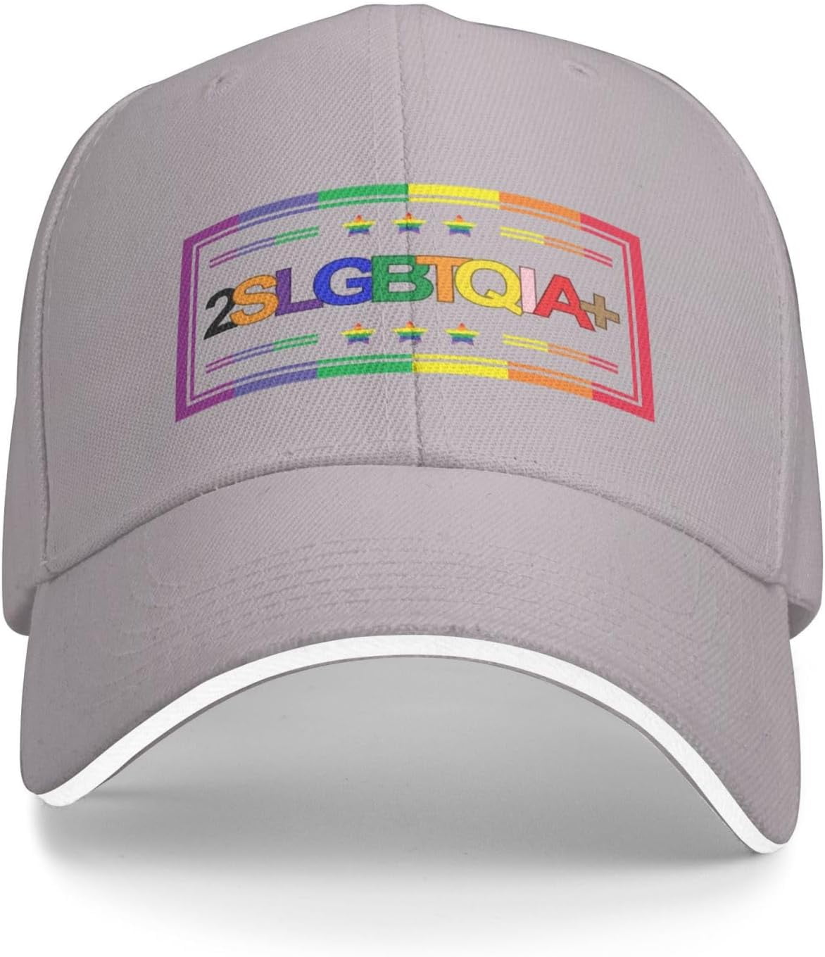 2slgbtqia+ Hat LGBT Pride Flag LGBTQ History Month Flag Canada Baseball ...