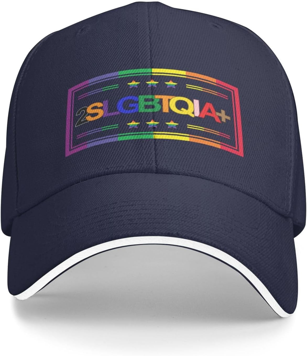 2slgbtqia+ Hat LGBT Pride Flag LGBTQ History Month Flag Canada Baseball ...
