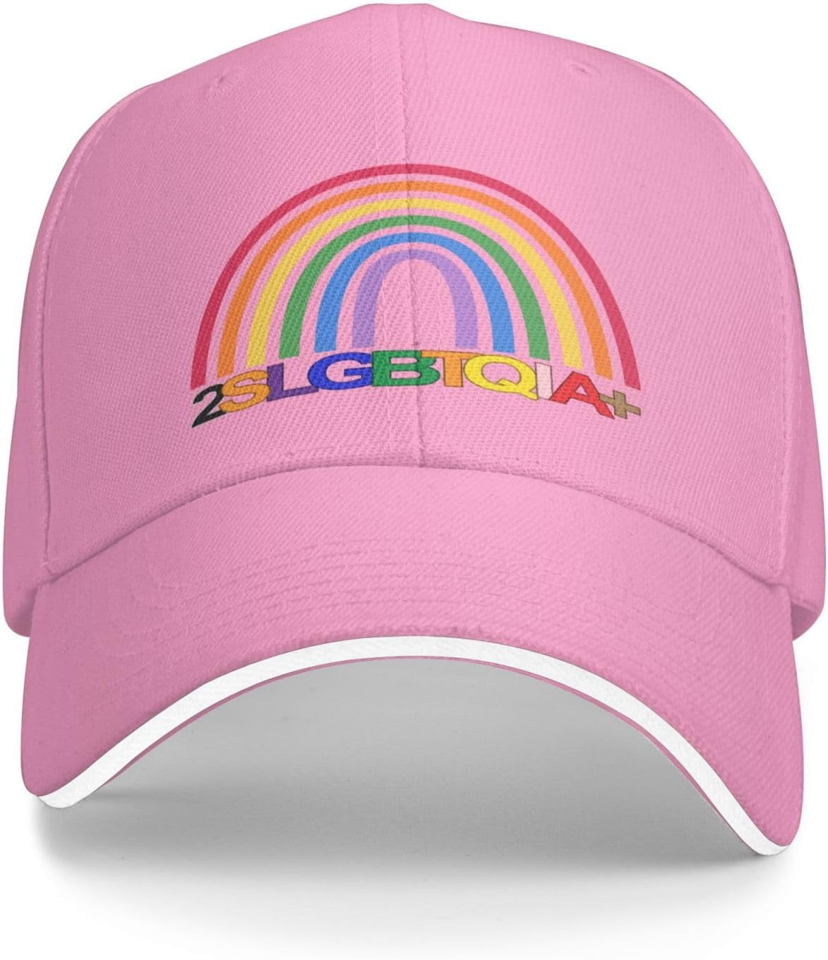 2slgbtqia+ Hat LGBT Pride Flag LGBTQ History Month Flag Canada Baseball ...