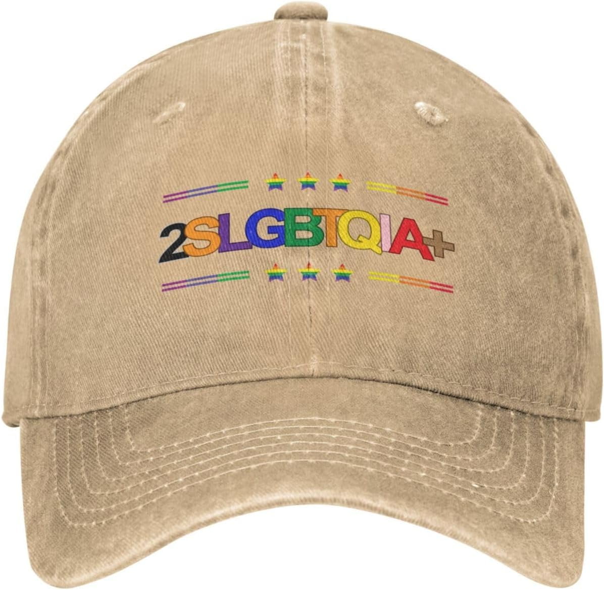 2slgbtqia+ Hat LGBT Pride Flag LGBTQ History Month Trucker Hat Dad ...