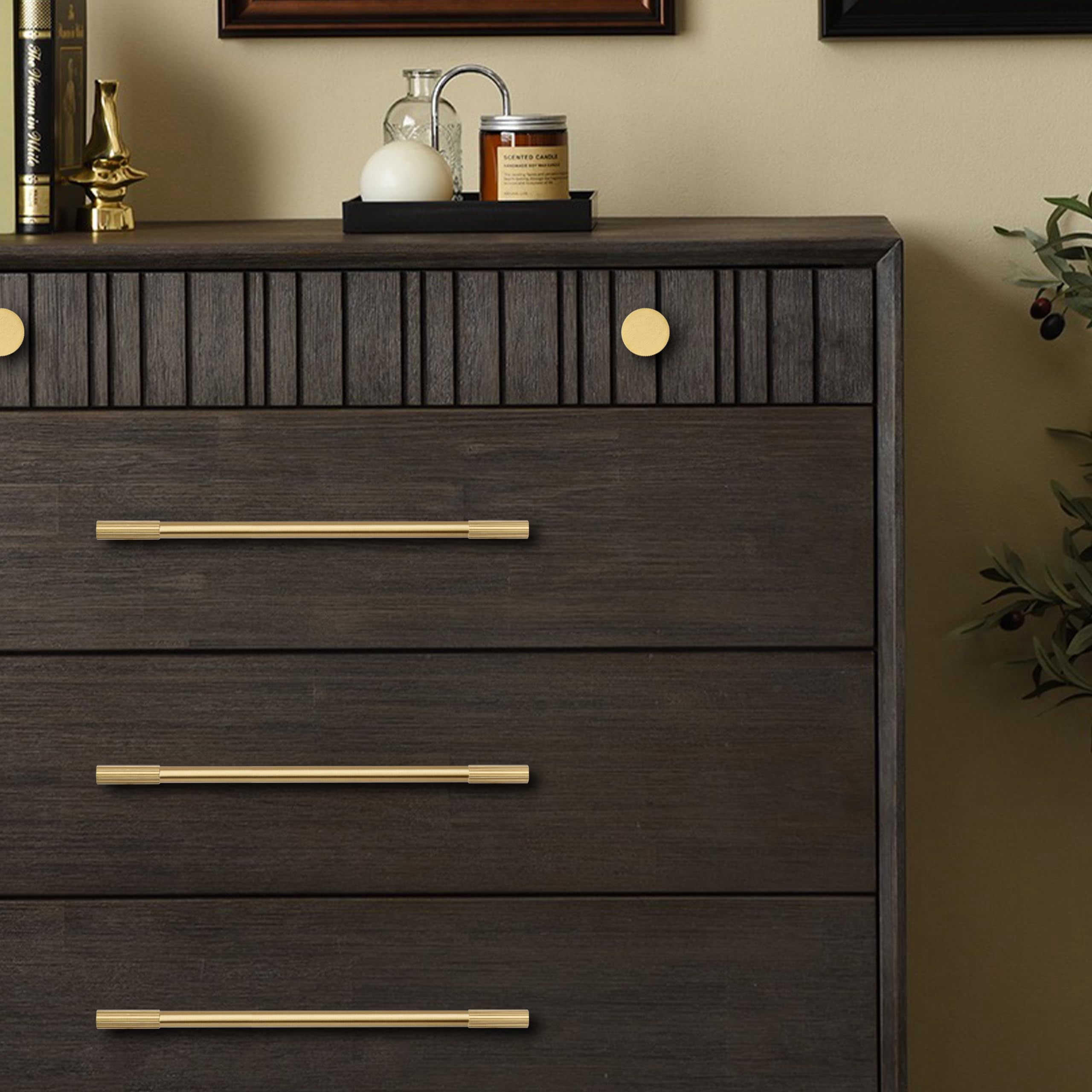2solid Brcabinet Pulls 8-3/4 Inch Hole Centers For Kitchen Cupboard ...