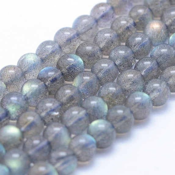 2strands Labradorite Beads Strands Grade A++ Round 5mm Hole: 1mm about ...