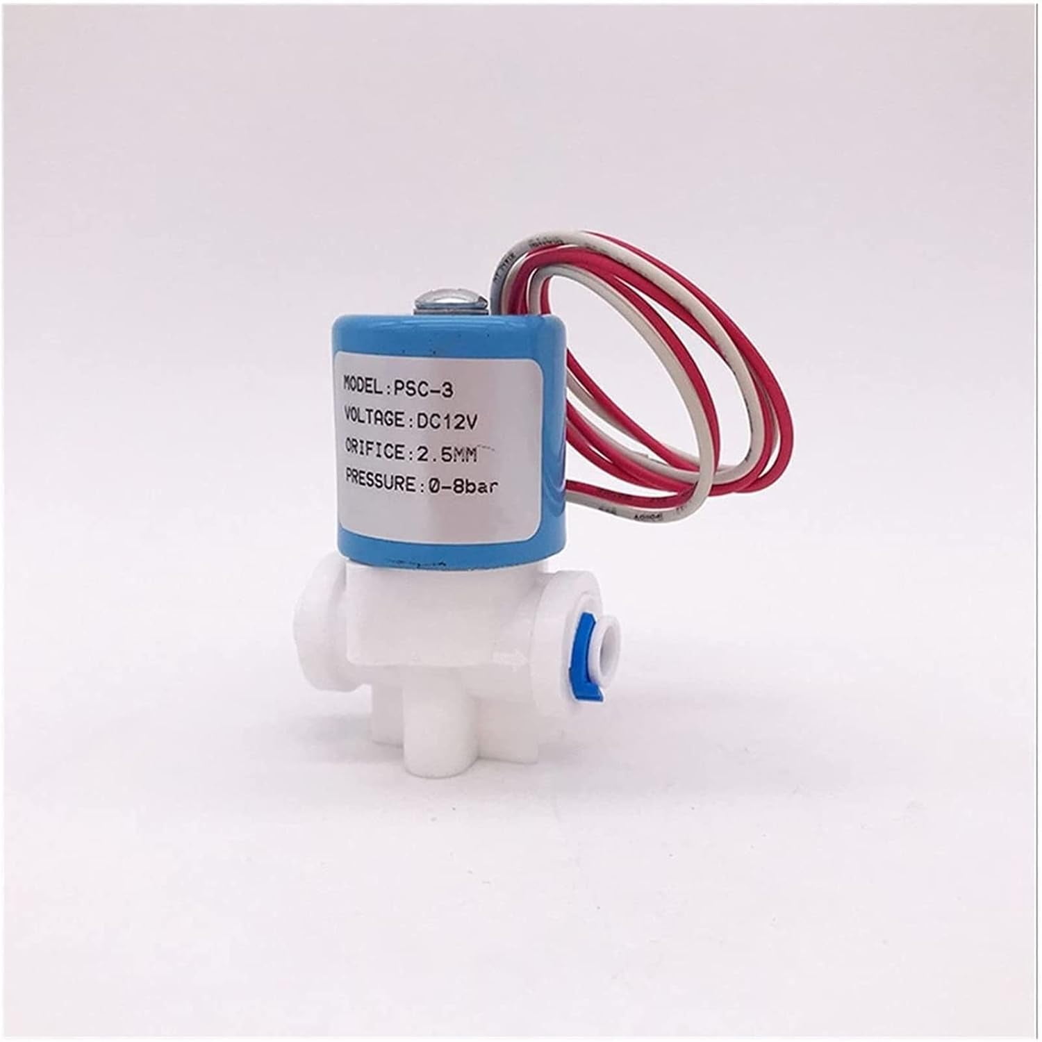 2way Plastic Water Dispenser Solenoid Valve 1/4 Inch Pipe 24VDC Flow ...