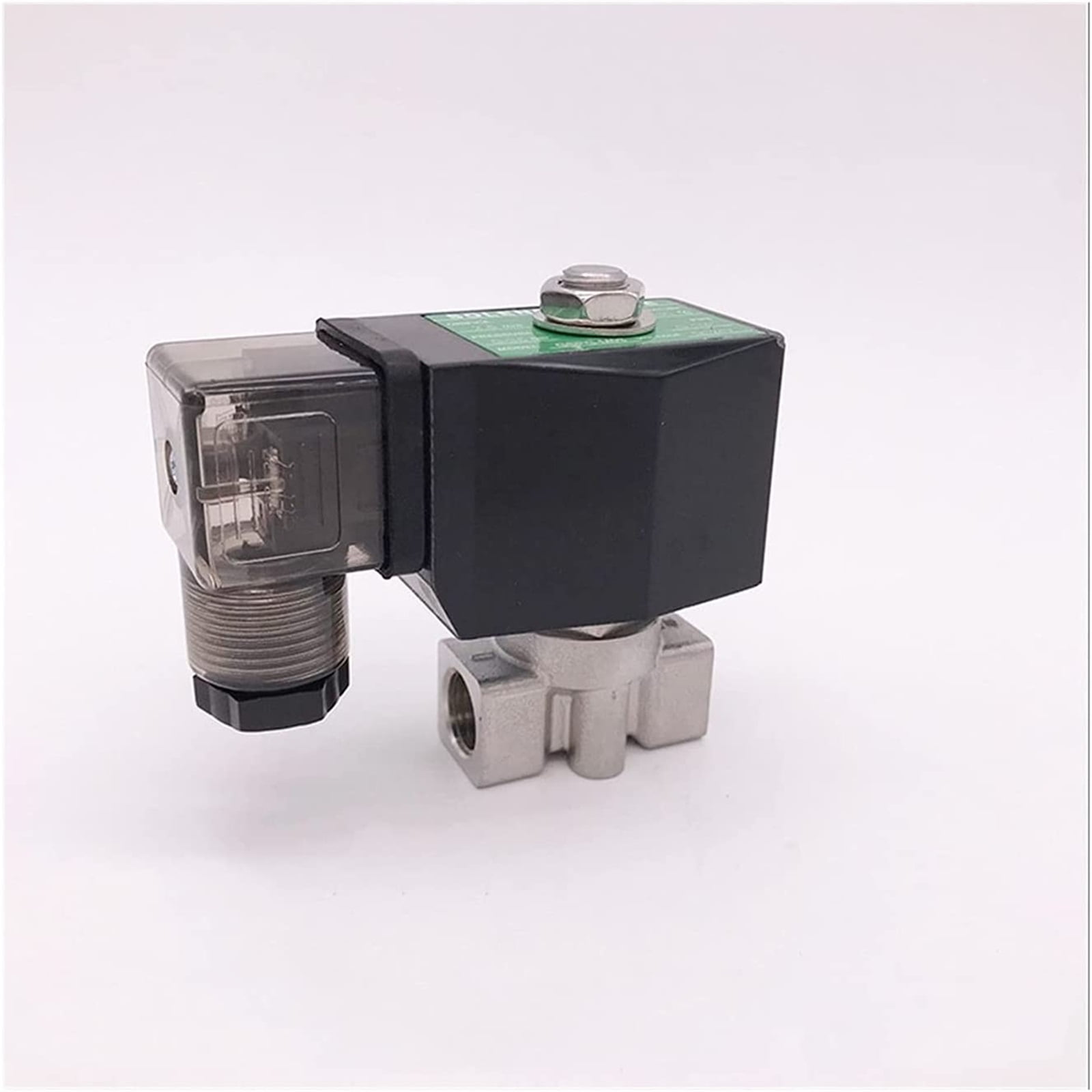 2way Water Solenoid Valve Normally Close Port G1/4inch AC220V Orifice 3mm/4mm/5mm/6mm 0-20bar ...
