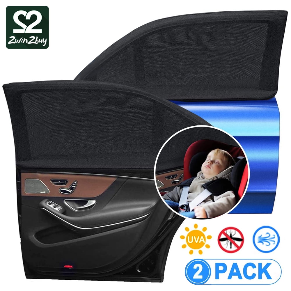 2win2buy Car Window Shade (2 Pack ) | Total Protection from Sun Heat ...