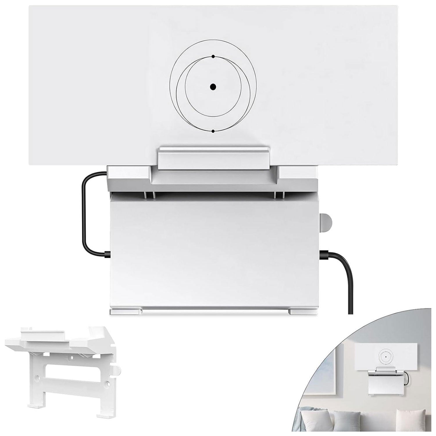 2win2buy Router Wall Mount for Starlink Gen 3, 2 in 1 Mounting Kit with ...