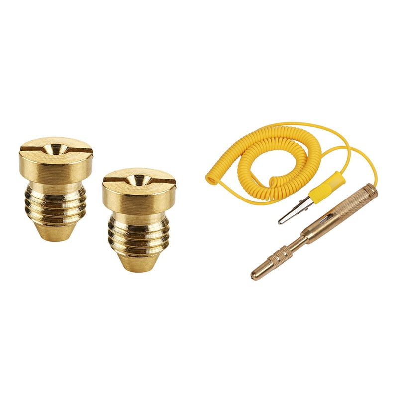 2x 1.25 mm Foam Cannon Orifice Nozzle Tips, Thread Nozzle Tips 4000 Psi ...