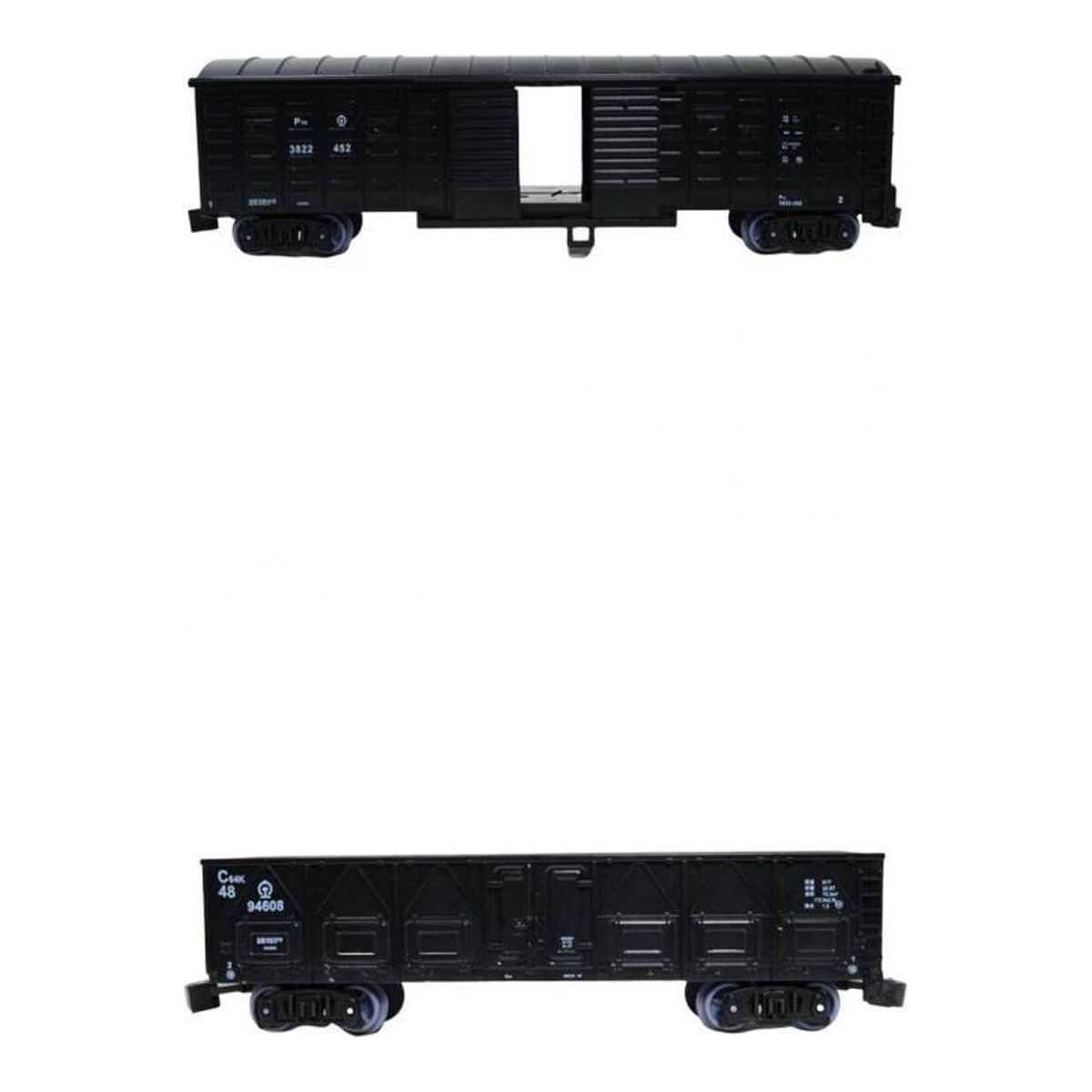 2x 1/87 Scale Simulation Railroads Trains Track Carriage HO Guage ...