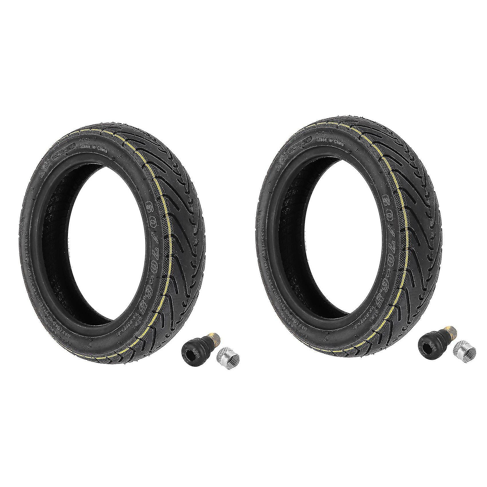 2x 10 Inch Tubeless Tire For Ninebot Max G30 Electric Scooter - Walmart.com