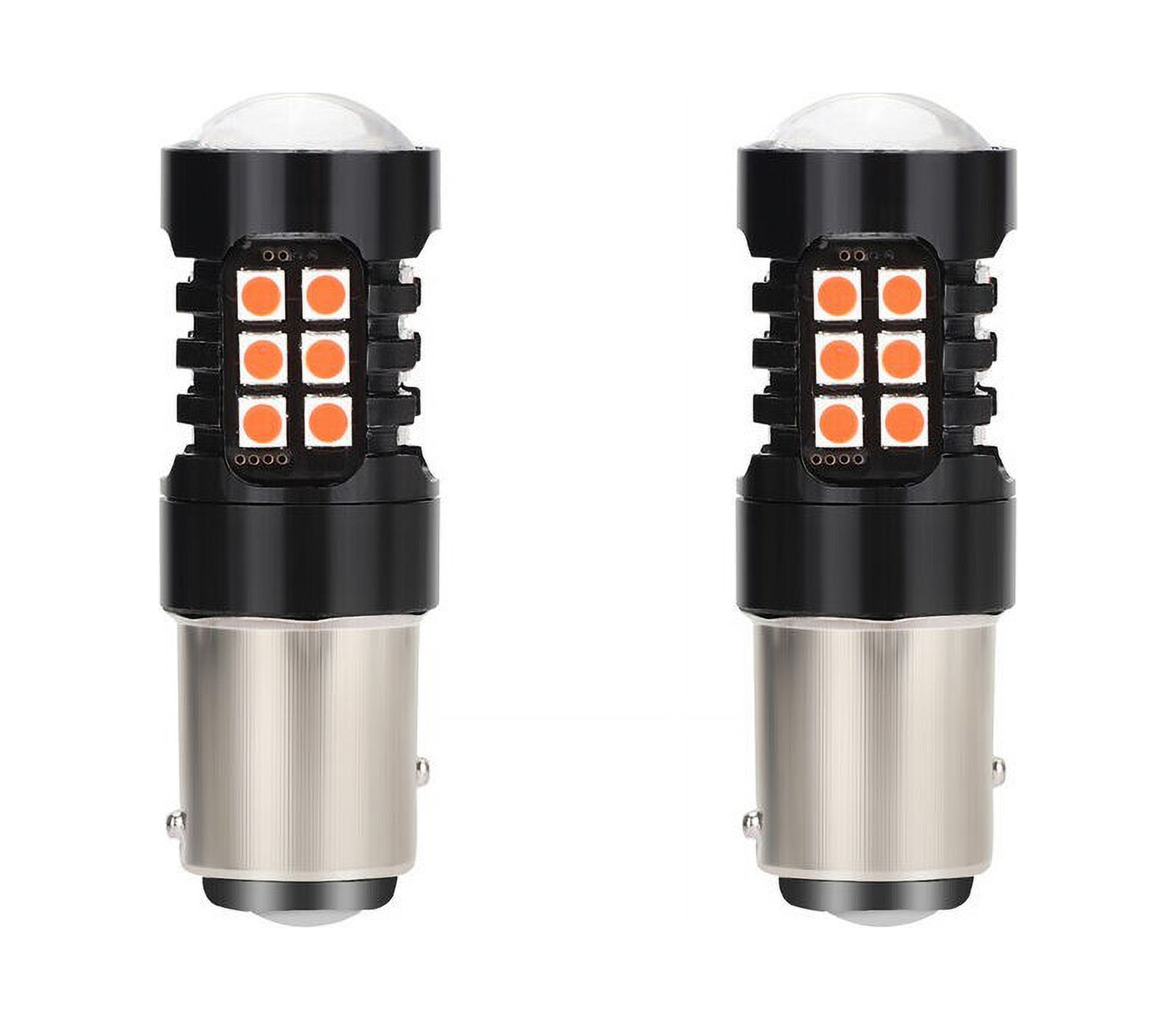 2x 1157 LED Strobe Flashing Brake/Stop Bulbs Tail Blinking Safety ...