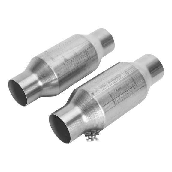 2x 2.5 High Flow Stainless Steel Converter - Walmart.com