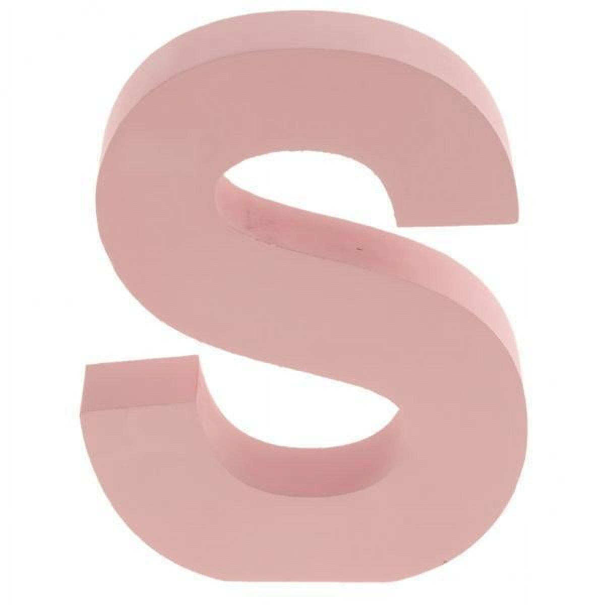 2x 26 Letter A-Z Pink Wooden Marquee Letter Alphabet Name Sign Wedding ...