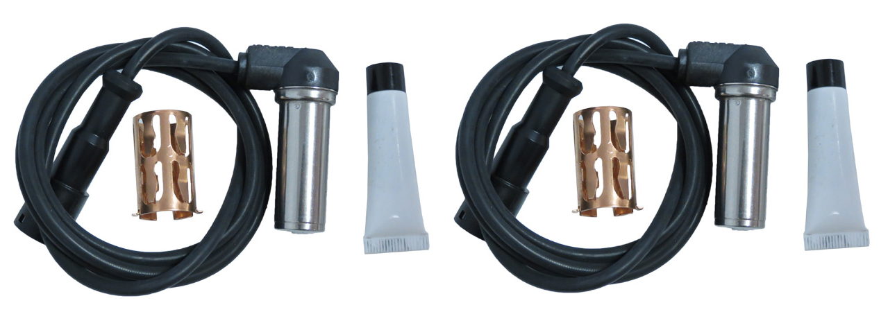 2x 3.3ft 90 degree ABS Sensor Kit Replaces Meritor Wabco R955336 ...