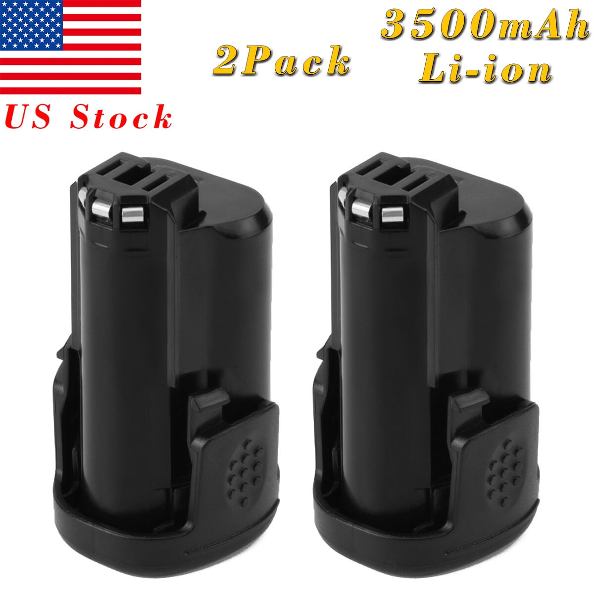 2x 3500mAh 12V Li-ion Battery For Dremel 8220 8200 8300 B812-02 B812-03 ...