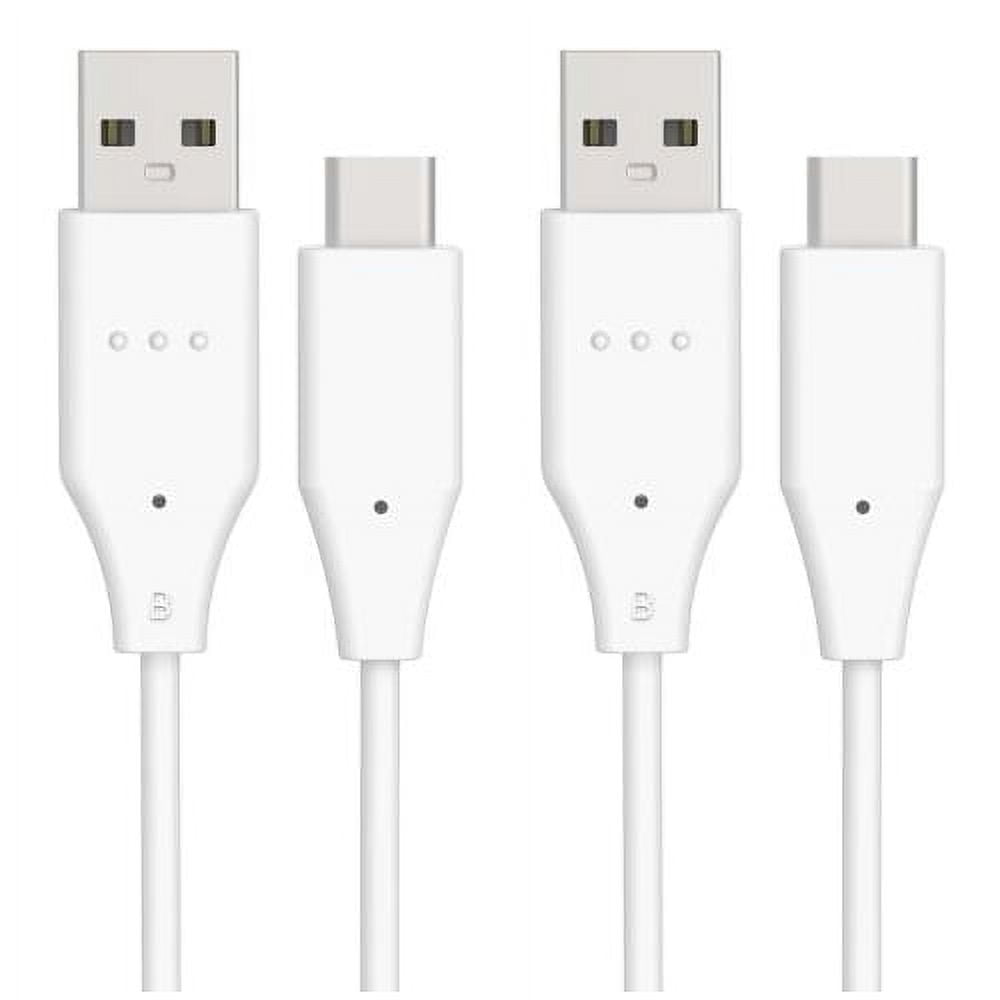 2x 3FT USB Type C Cable Fast Charging Cable USB-C Type-C 3.1 Data Sync Charger Cable Cord For ...