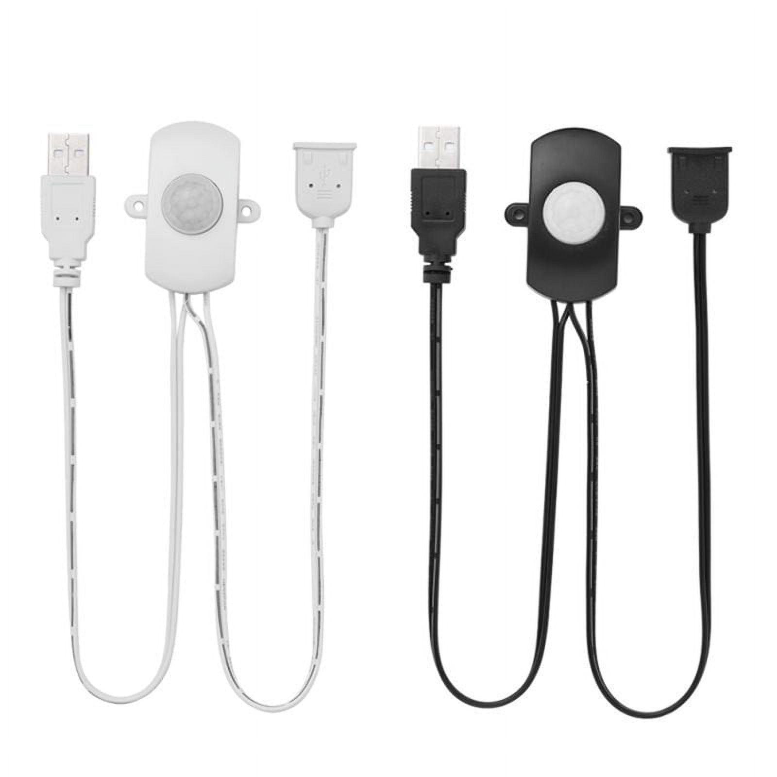 2x 5A DC5-24V Mini USB PIR Infrared Motion Sensor Detector Automatic ...