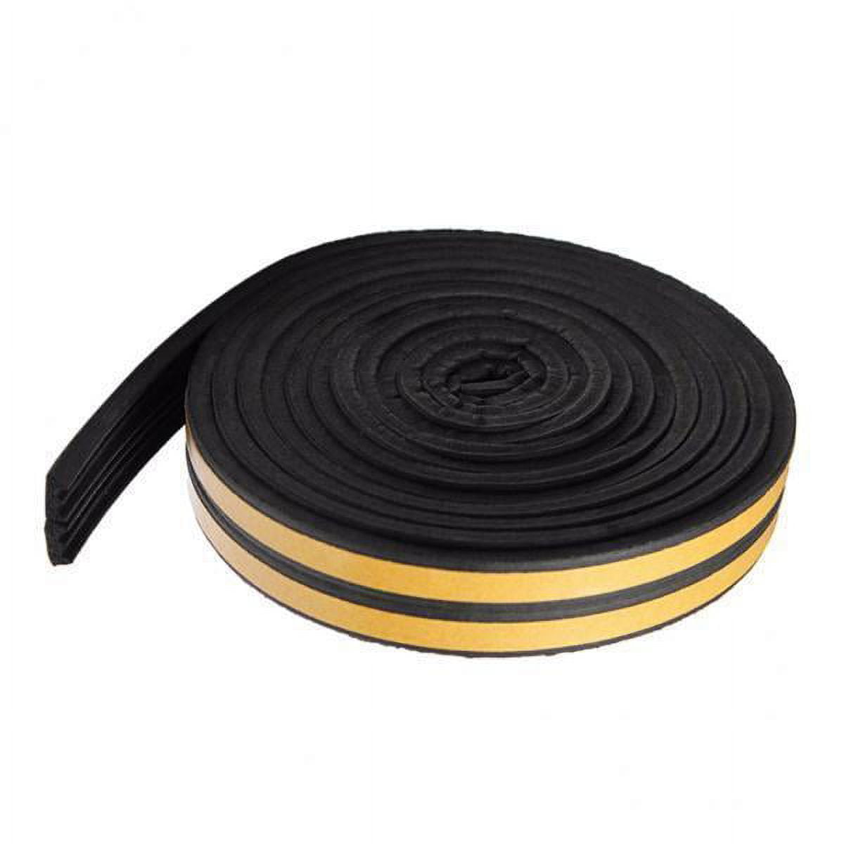 2x 5m Self Adhesive Draught Excluder Brush Window Pile Seal Door ...