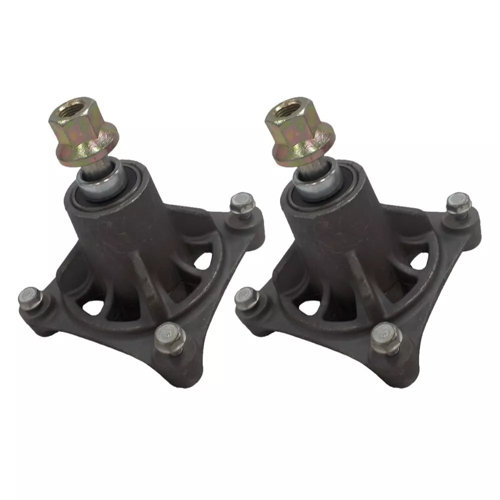 2x 604214 FITS HUSTLER MOWER BLADE DECK SPINDLES ASSEMBLY RAPTOR ...