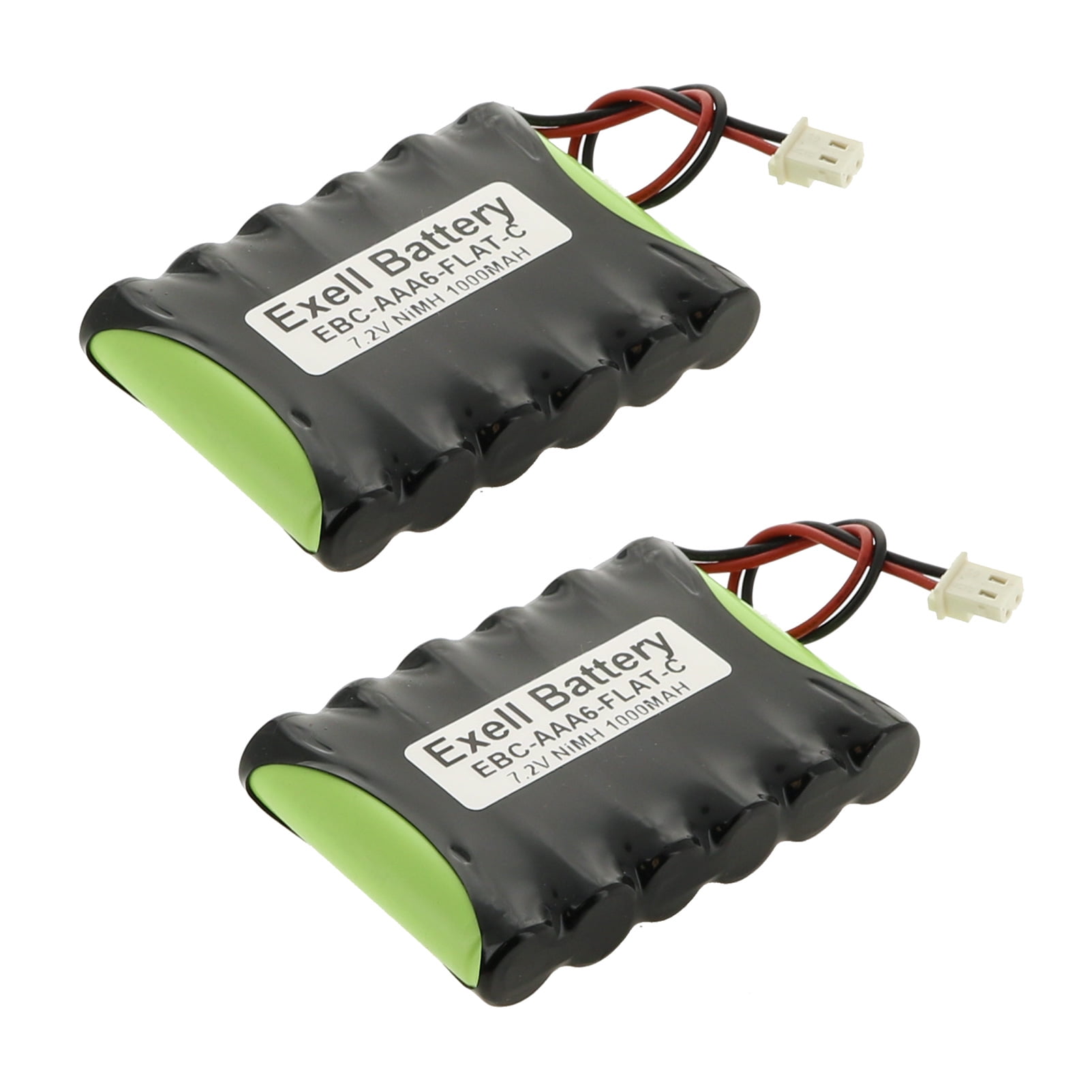 2x 7.2V 1000mAh NIMH w/Connector for 1:18 RC Truck /Car HPI RS4 Micro ...