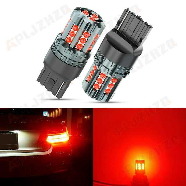 2x 7440 7441 7443 7444 LED Brake Stop Light Bulb Lamp Red For Honda ...