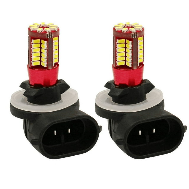 2x 881 LED Replacement 12V Car/Truck Fog Light White Bulbs 862/886/889 ...