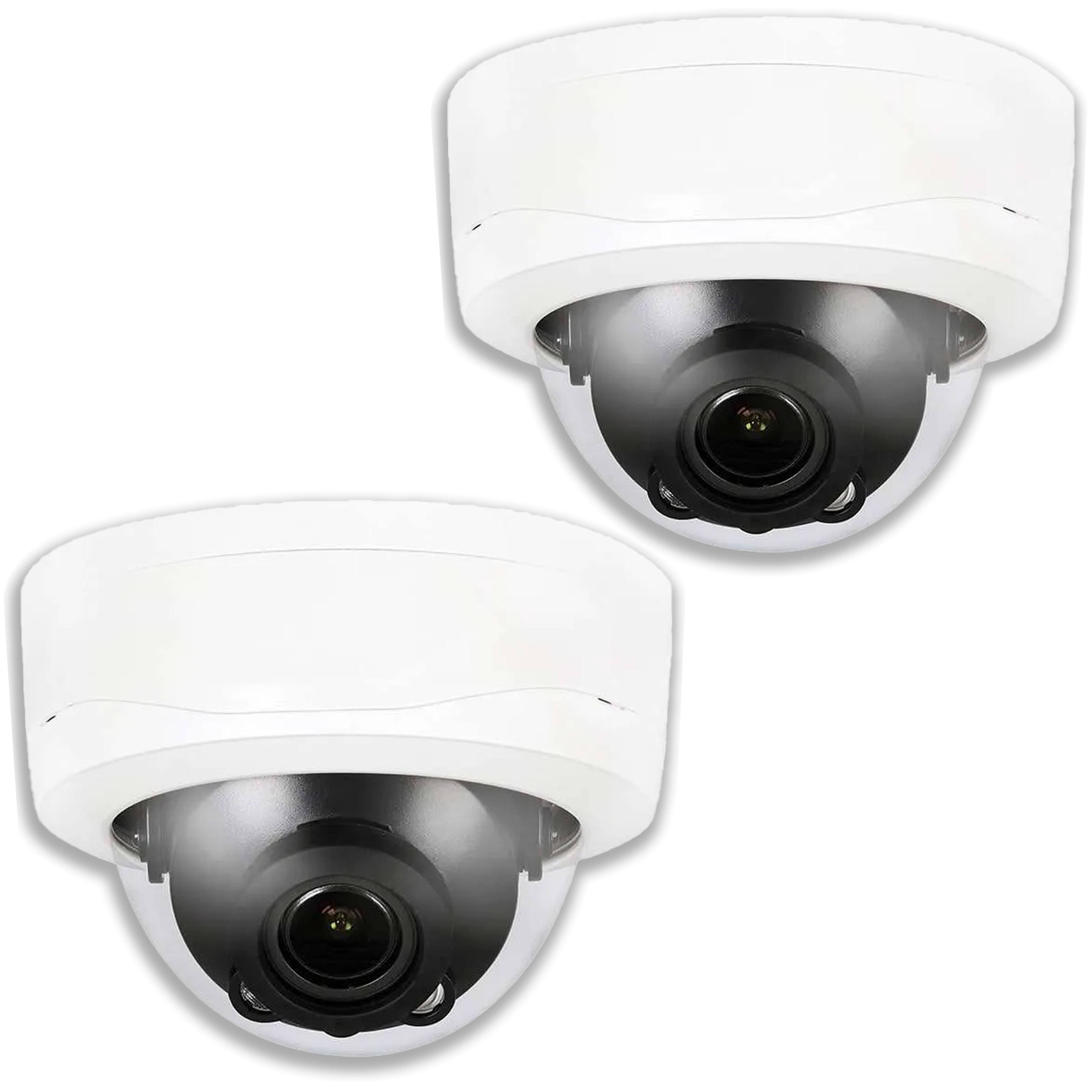 2x 8MP 4K Network IP CCTV Security Cameras Vari-focal Dome H.265 For ...