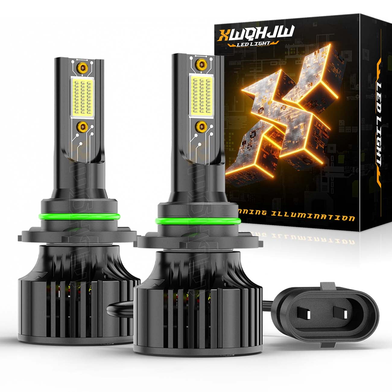 2x 9006 HB4 Ice Blue LED Headlight Low Beam Bulbs Kit For Mack Granite ...