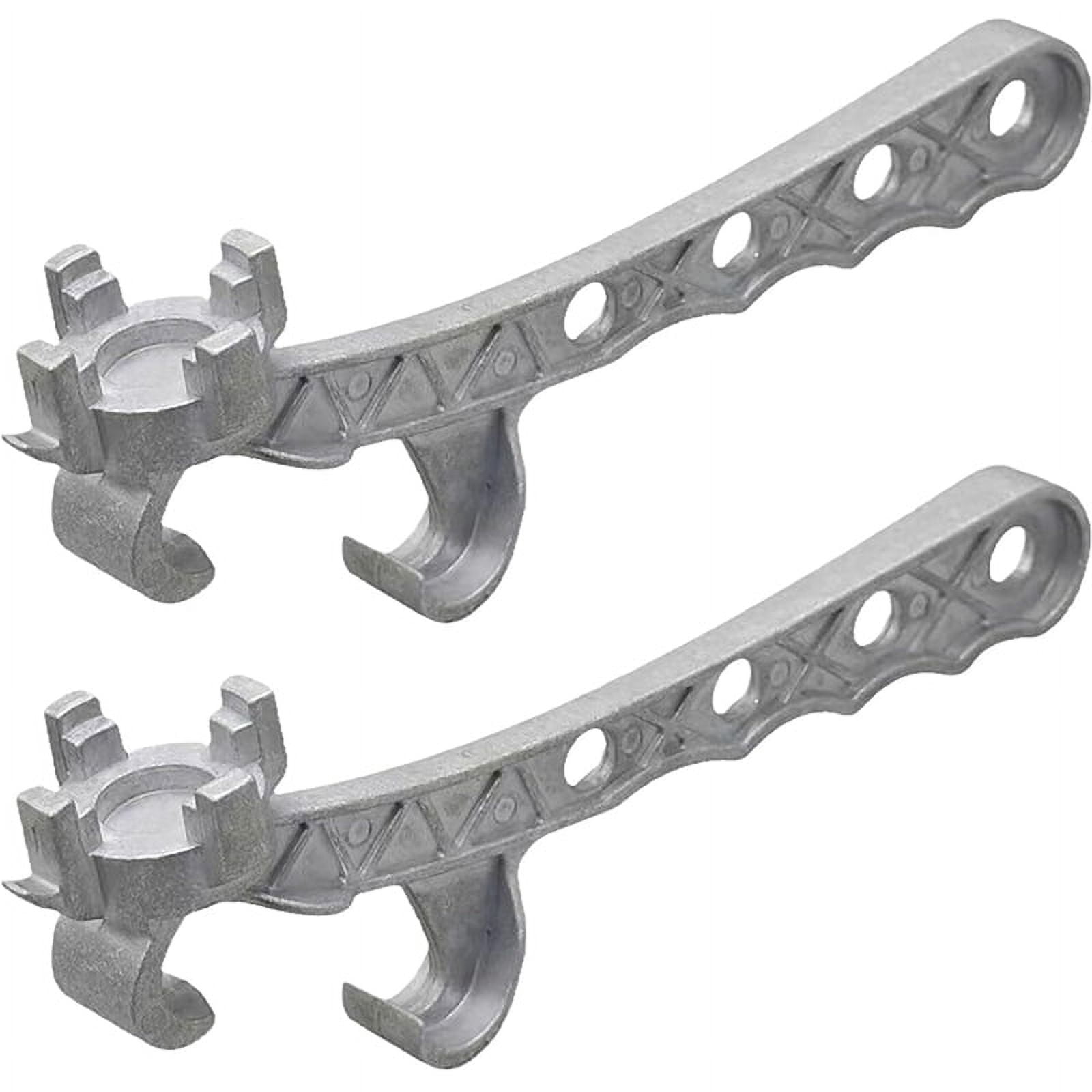 2x Aluminum Drum Wrench,Metal Bucket Opener 5 Gallon, for Opening 10-55 ...