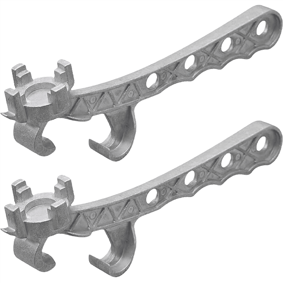 2x Aluminum Drum Wrench,Metal Bucket Opener 5 Gallon, for Opening 10-55 ...