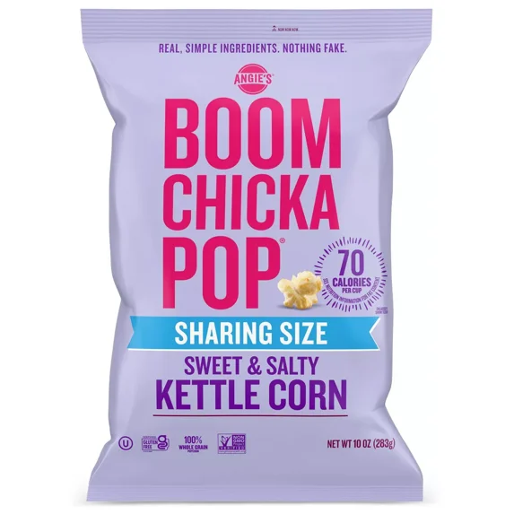 2x-Angie's Boom Chicka Pop Sweet & Salty Popcorn - 10oz - Walmart.com