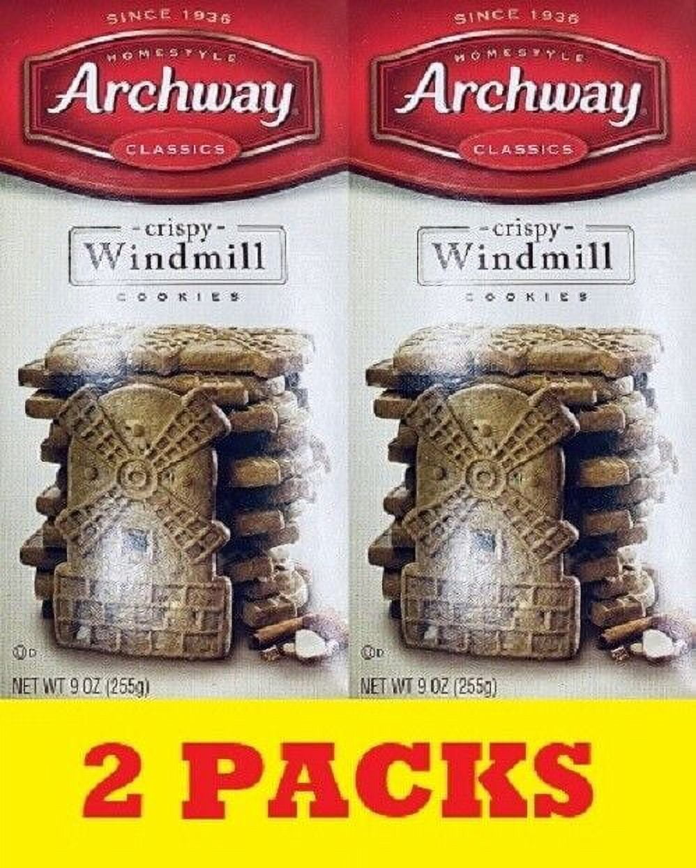 2x Archway Homestyle Classics Crispy Windmill Cinn Almond Cookies 9 Oz ...