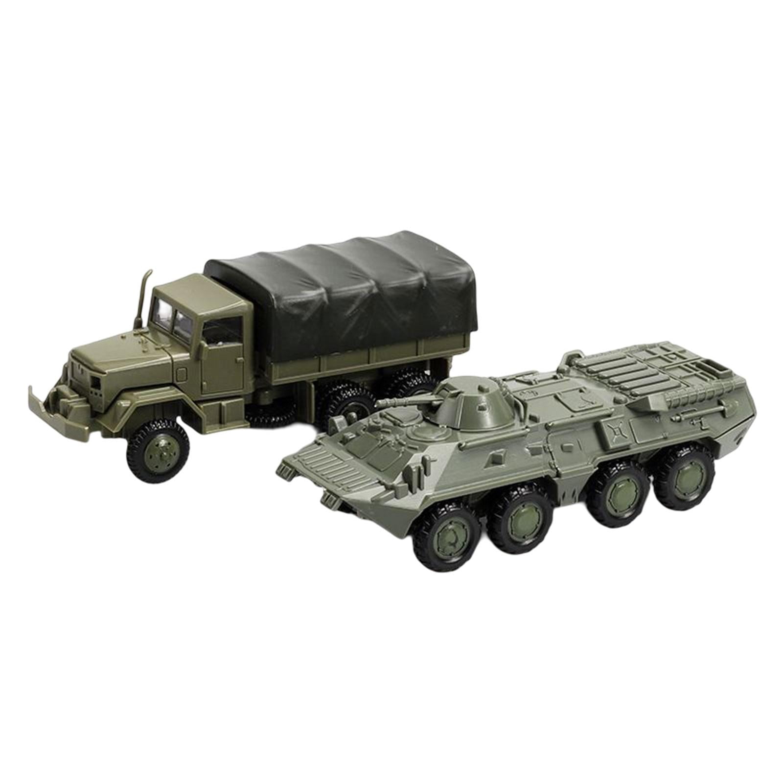2x Assembly Model Toy ,Car Transport Carrier Truck Playset ,Simulation ...
